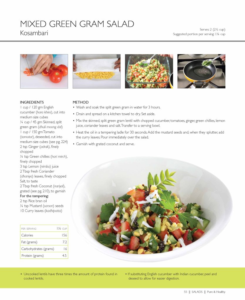 Pure & Healthy: Healthy Indian Vegetarian Cuisine - Roli Books